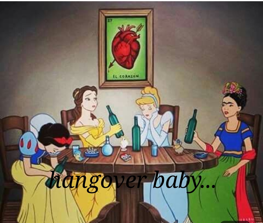 Hangover baby!!! – Lina's Cosmos